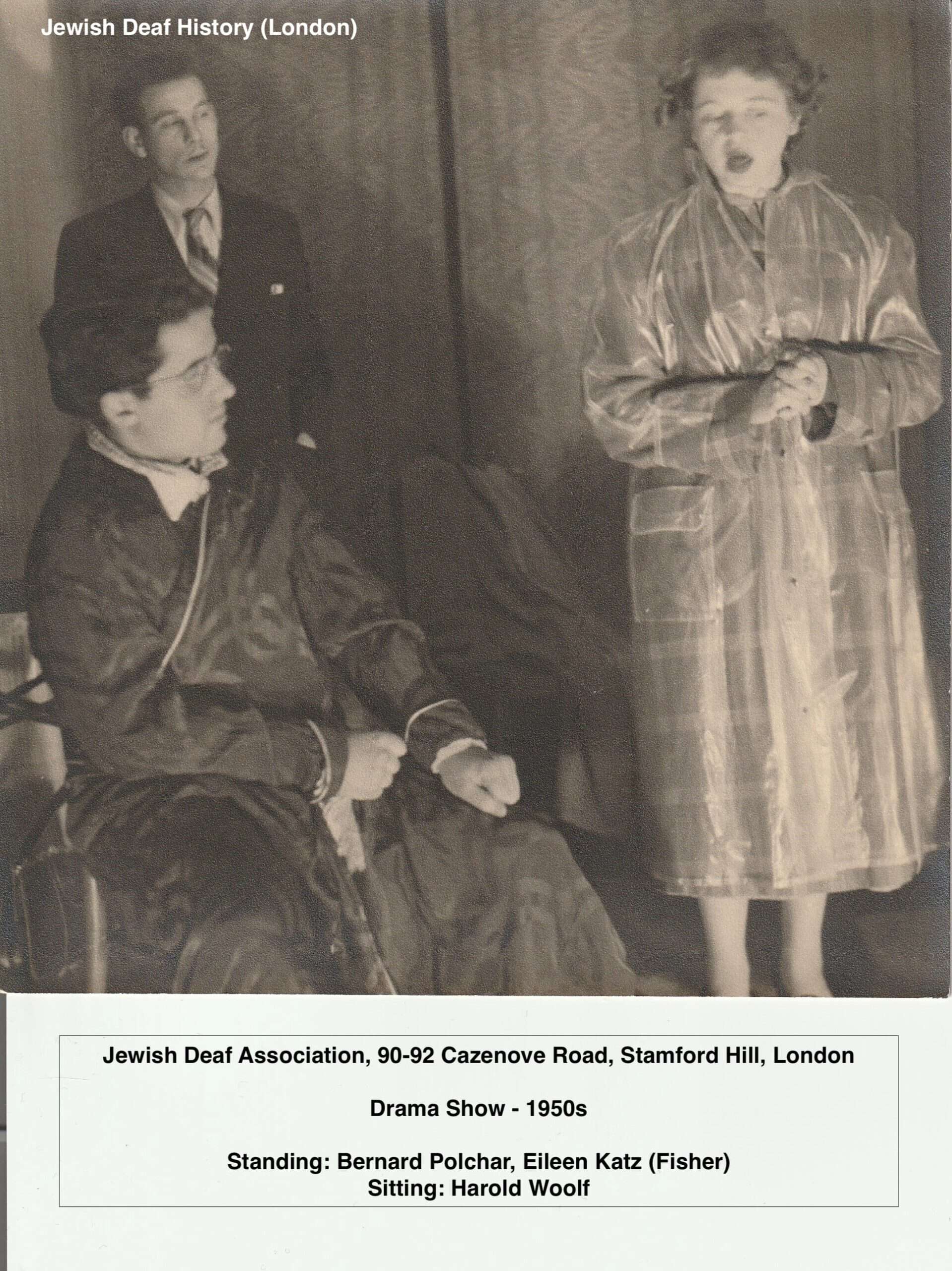 Deaf Drama Group - Photos - Jewish Deaf History London