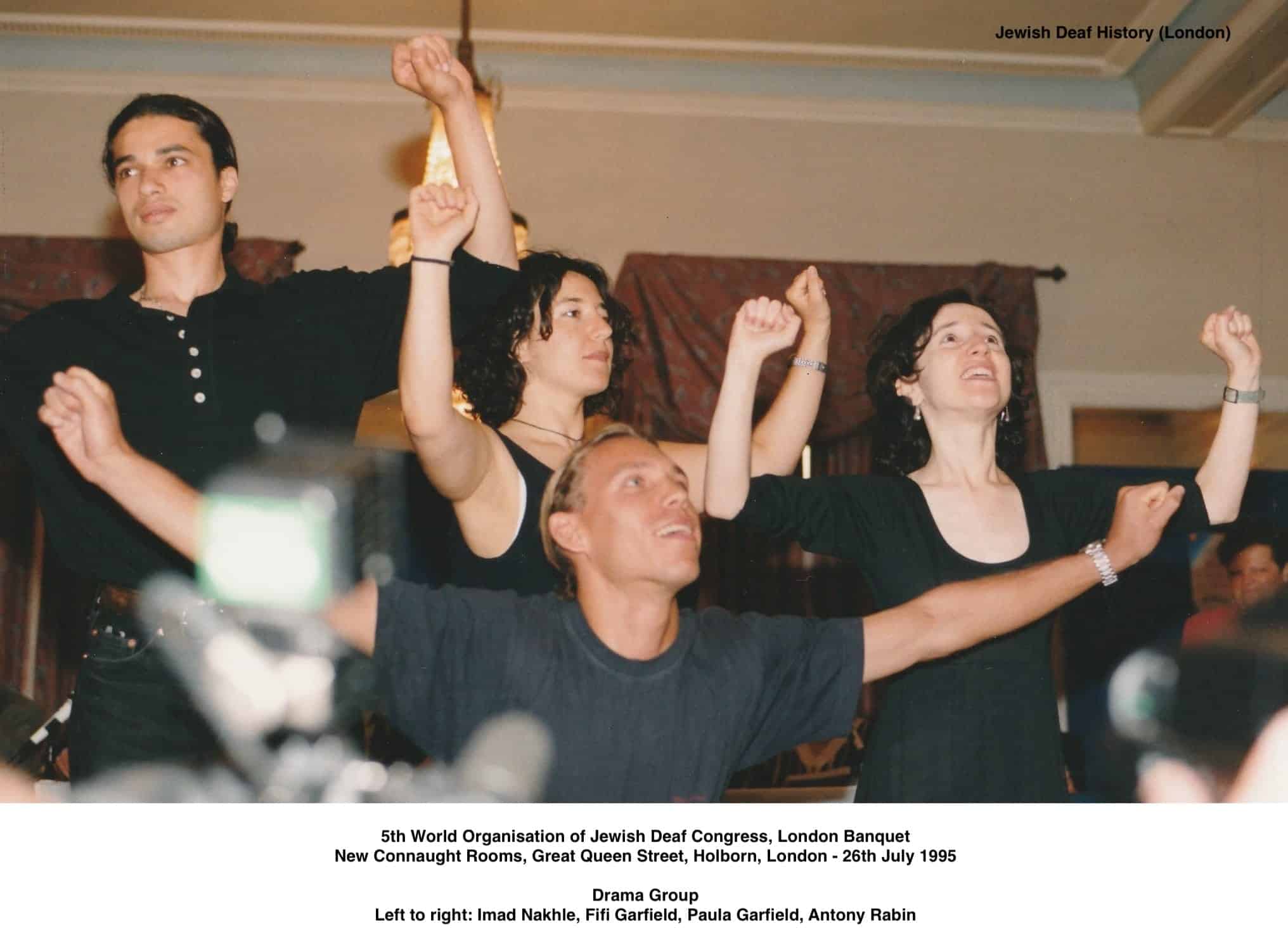 Deaf Drama Group - Photos - Jewish Deaf History London