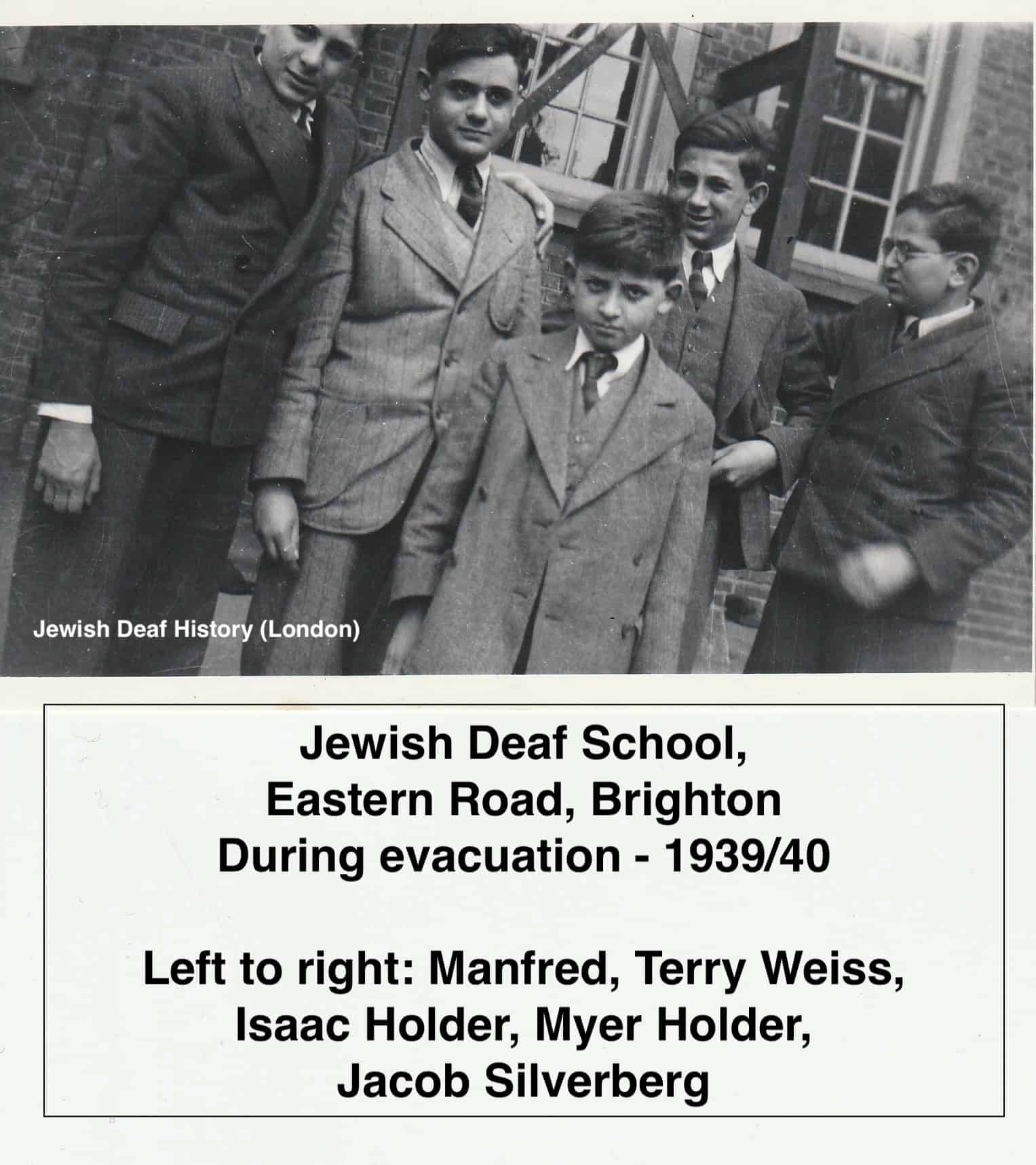 Wartime 1939/40 - Jewish Deaf History London
