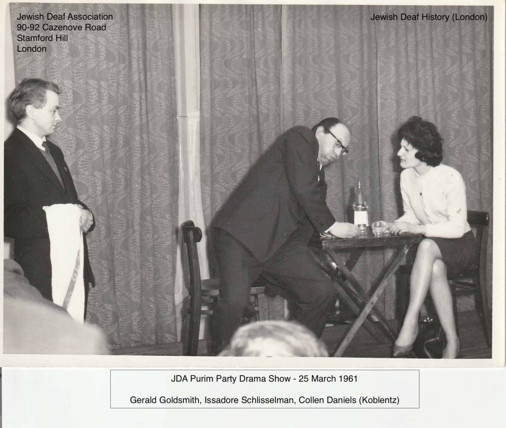 Deaf Drama Group - Photos - Jewish Deaf History London