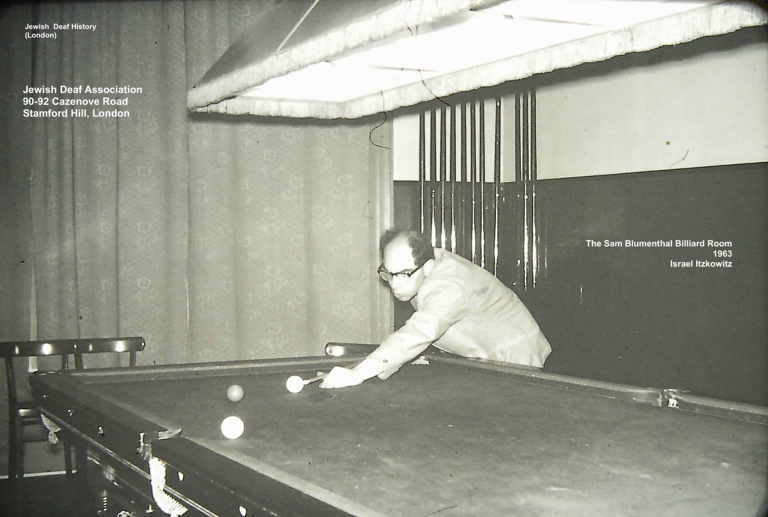 Billiards / Snooker - Jewish Deaf History London