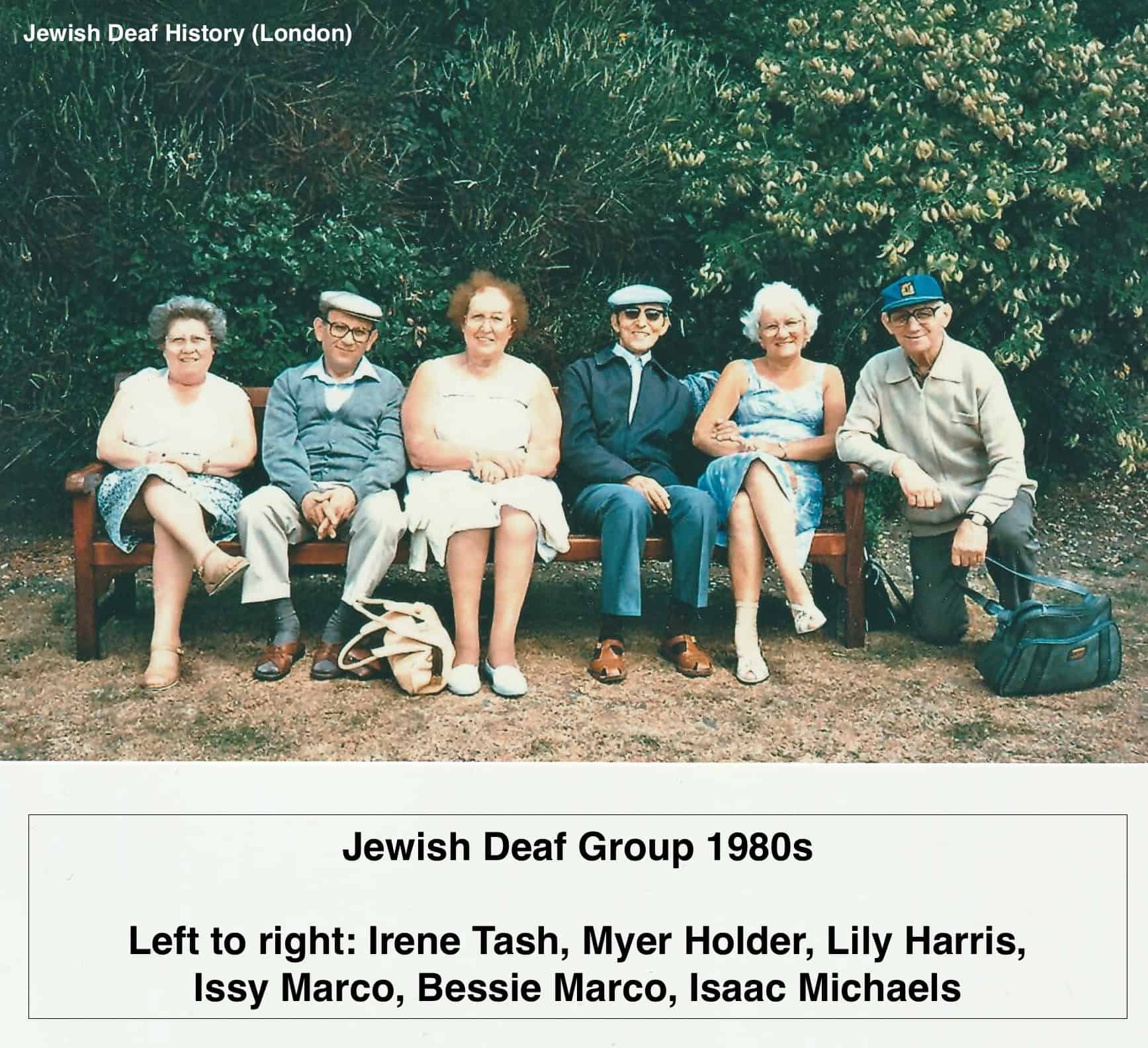 1980s - Jewish Deaf History London