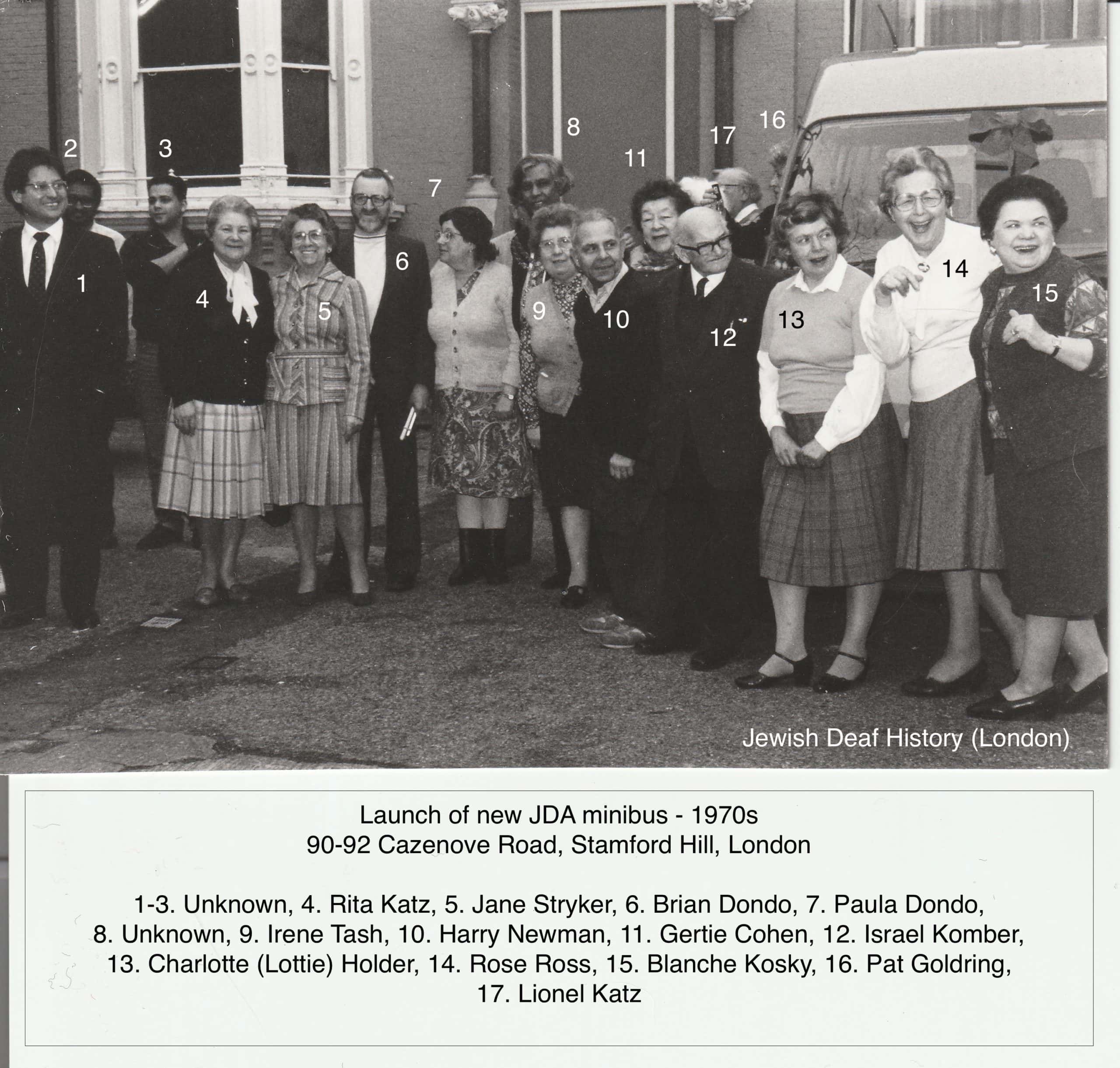 1970s - Jewish Deaf History London