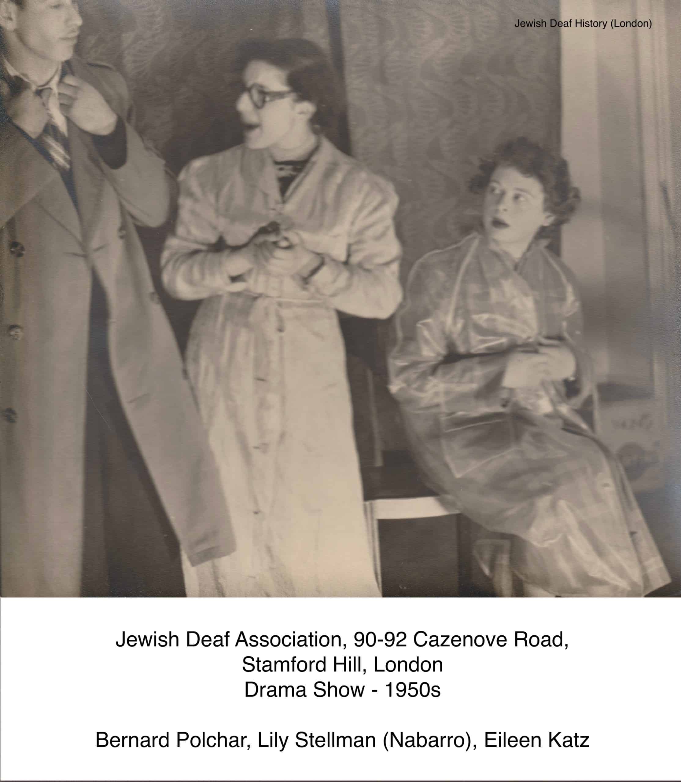 Deaf Drama Group - Photos - Jewish Deaf History London