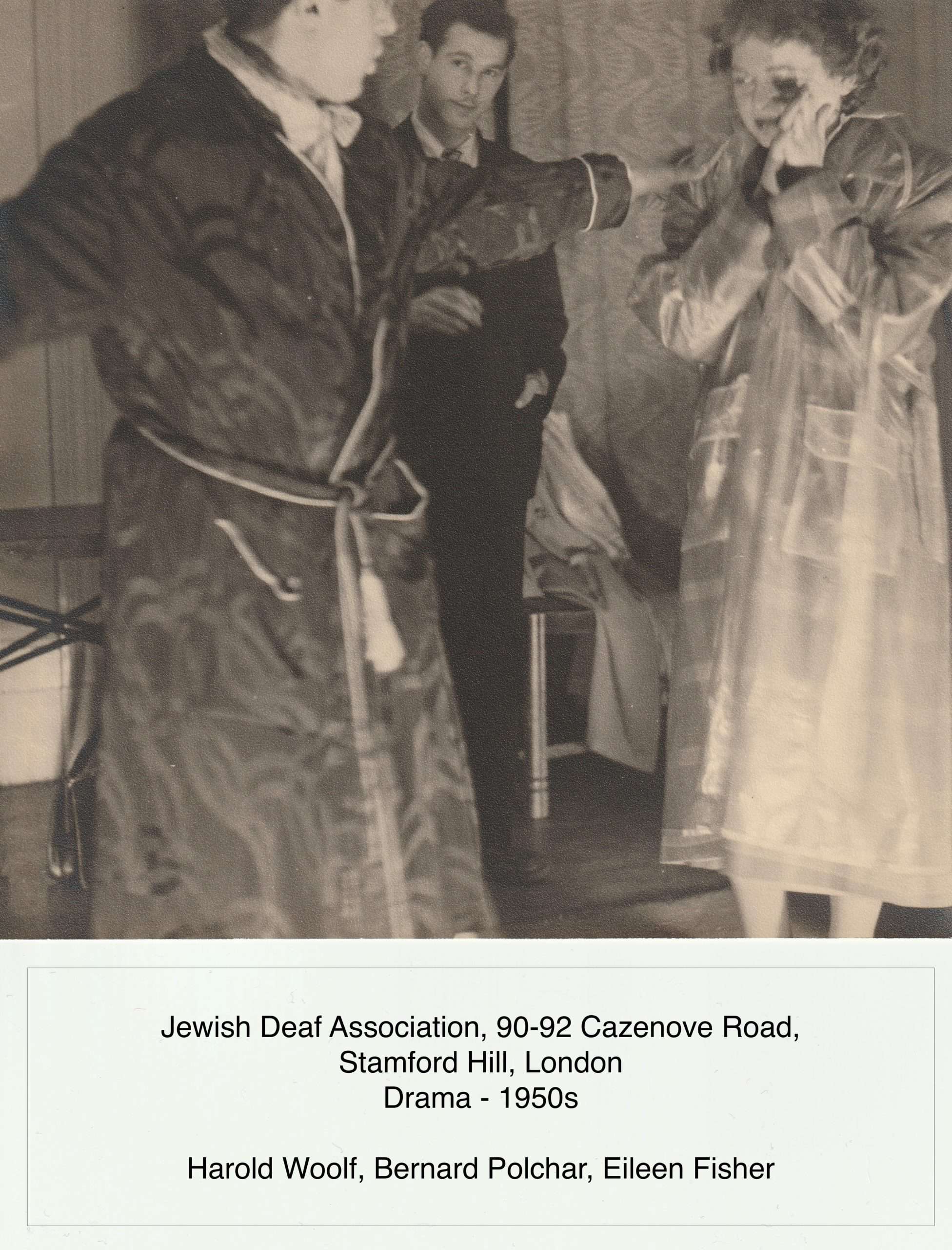 Deaf Drama Group - Photos - Jewish Deaf History London