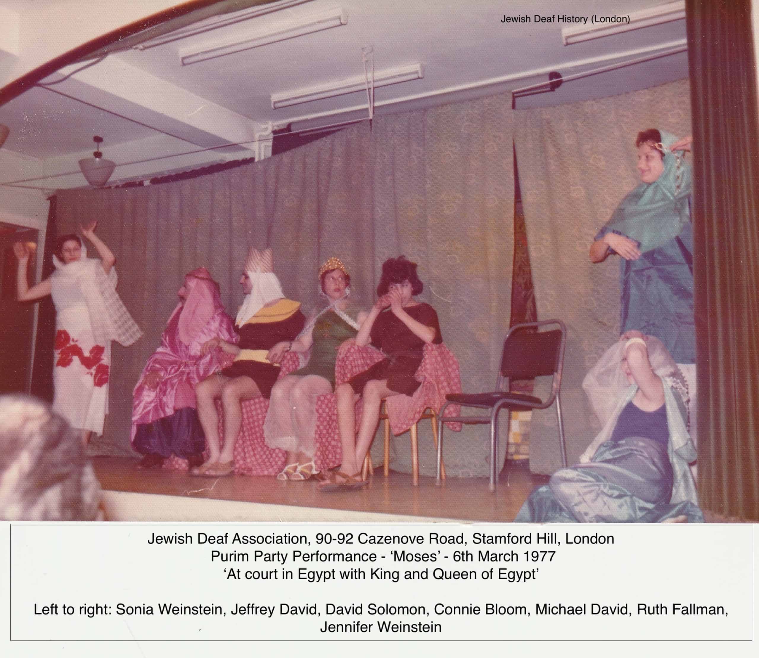 Deaf Drama Group - Photos - Jewish Deaf History London