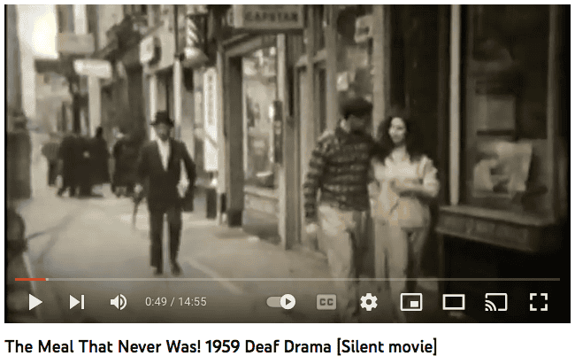 Deaf Drama Group - Video gallery - Jewish Deaf History London